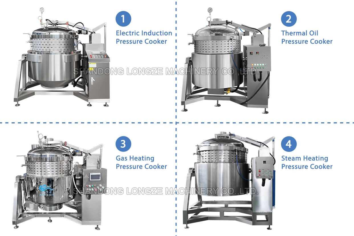 Industrial Grade Professional Pressure Cooker from China – longze machine